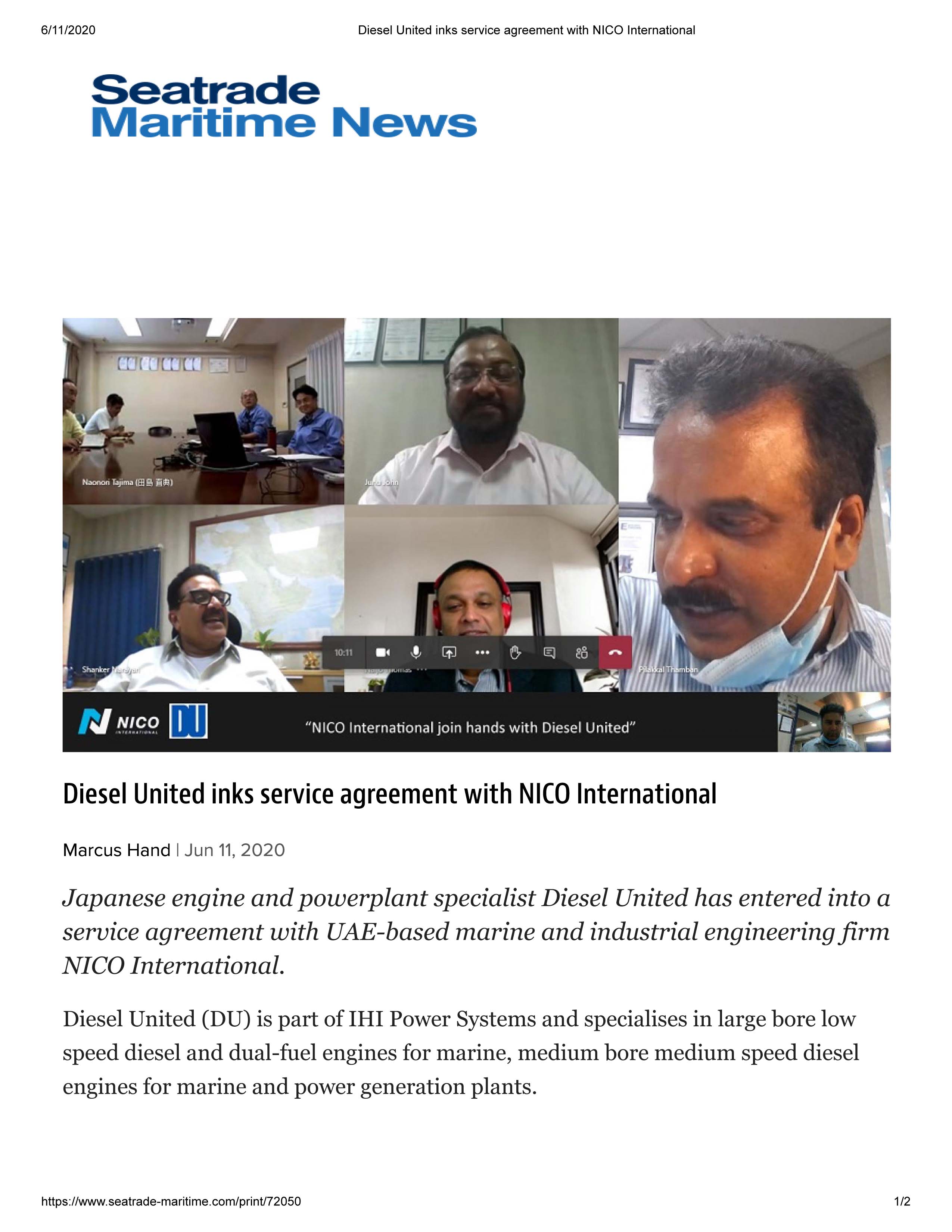 Nico International | Latest News